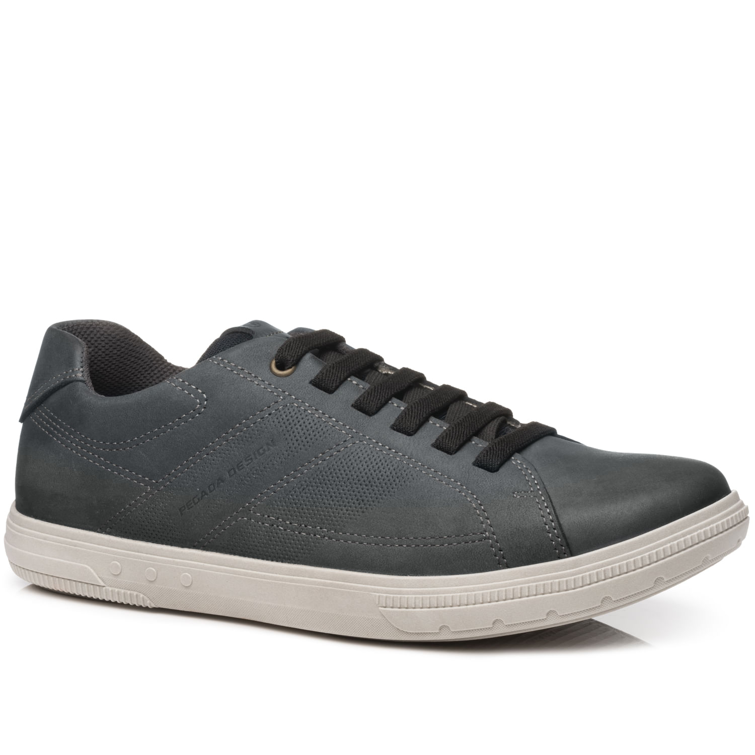 Sapatênis Pegada Masculino em Couro Blue 115963-104 - Pegada