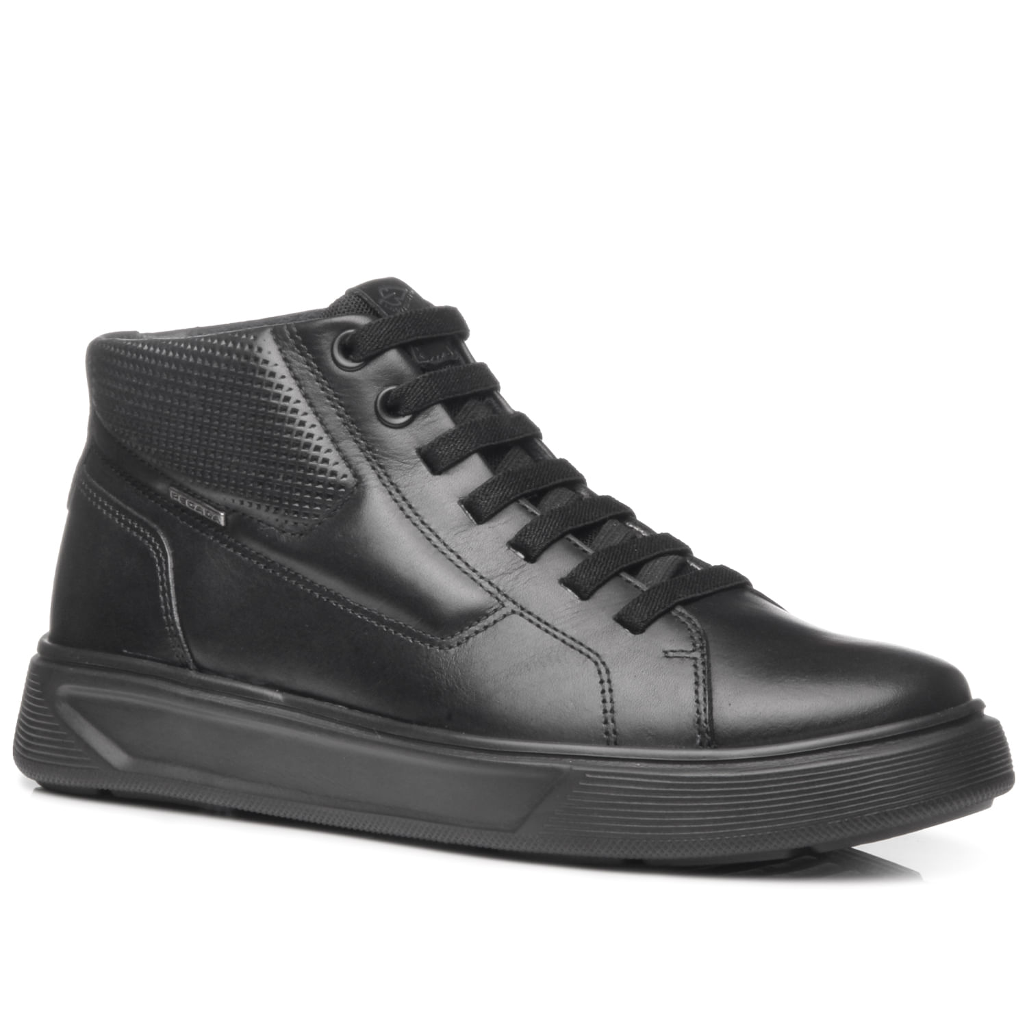 Tênis Casual Pegada Masculino em Couro Preto 110922-06 - Pegada