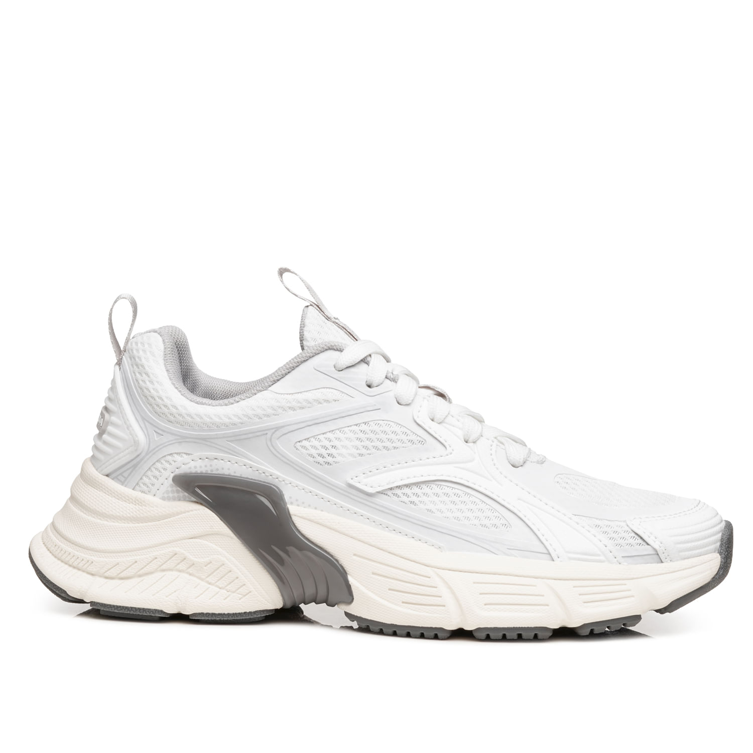 Tênis Chunky Pegada Feminino em Tecido Branco 291601-01 - Pegada